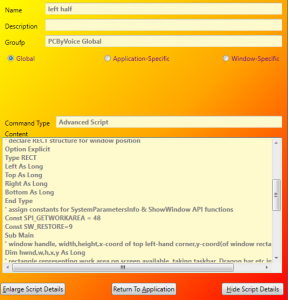Script Manager | SpeechComputing
